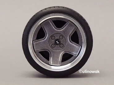 Modellbau-Nowak - Alufelge 1:18 Schmidt Modern Line-Design 16 Zoll uni