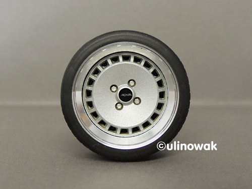 Modellbau-Nowak - 15 Alufelge 1:18 Ronal Turbo-Design 15 Zoll uni