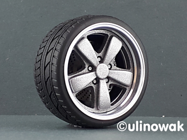 Modellbau-Nowak - Alufelge 1:18 Fuchs-Design 18 Zoll uni