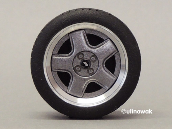 Modellbau-Nowak - Alufelge 1:18 Schmidt Modern Line Design 15 Zoll uni